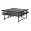 National Public Seating NPS Portable 4' x 8' Height Adjustable Transfix ...