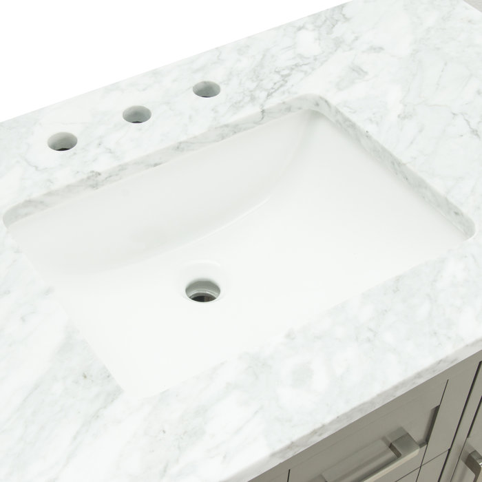 Red Barrel Studio® Miami 42'' Free Standing Single Bathroom Vanity with ...