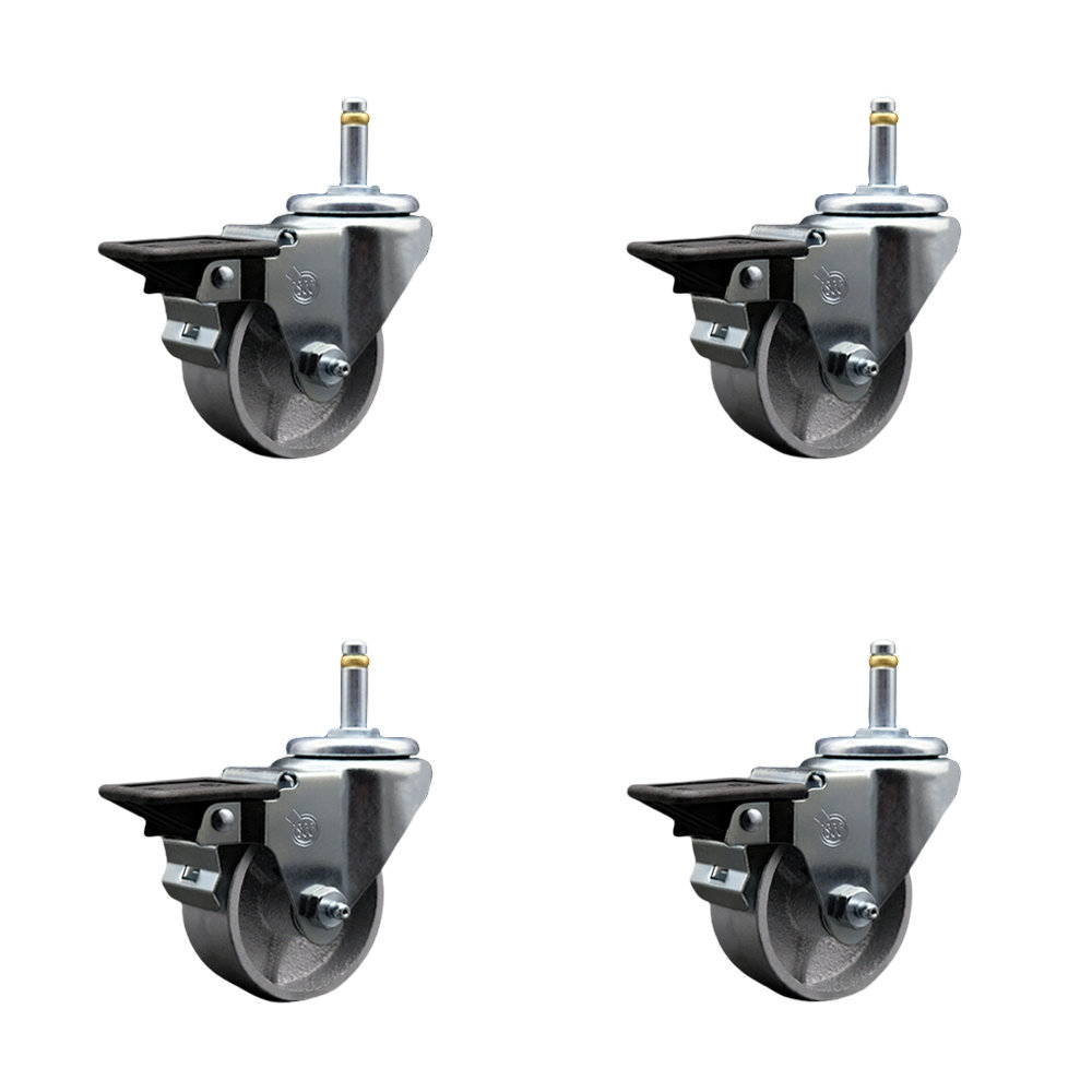 Service Caster Semi Steel Swvl Grip Ring Caster | Wayfair