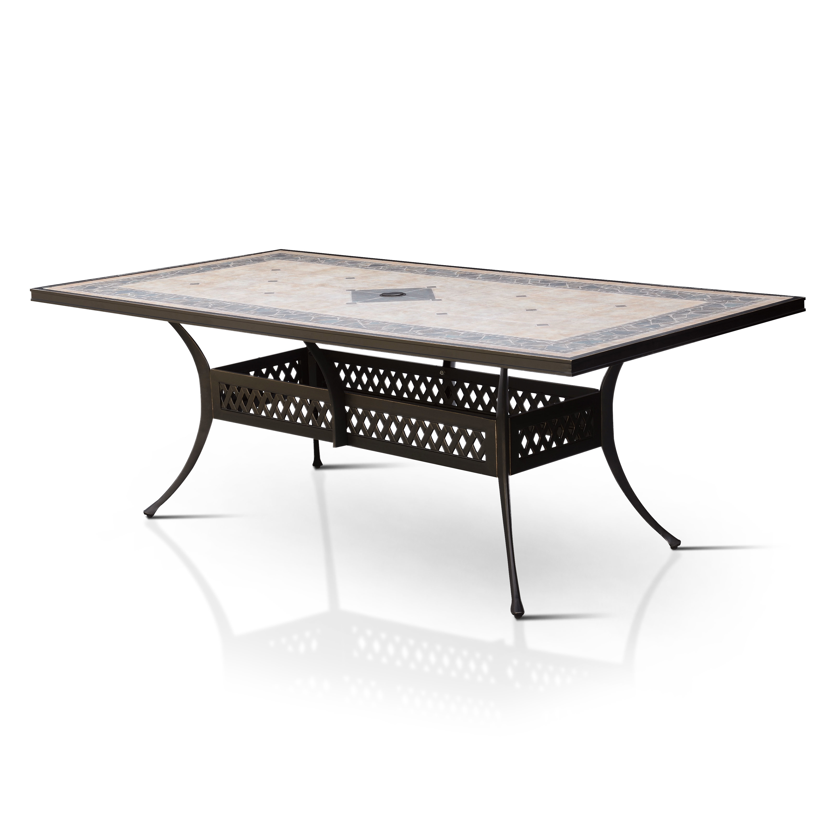 Canora Grey Springfield Metal Dining Table | Wayfair