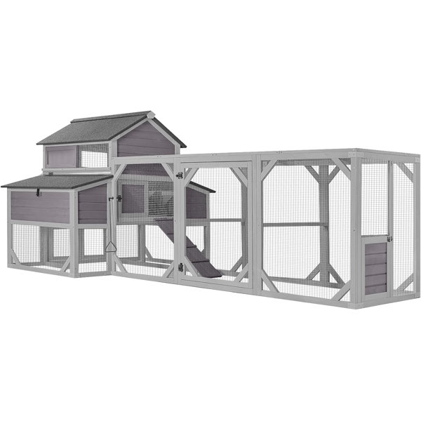 Tucker Murphy Pet™ Chicken Coop Extra Large Chicken House 41.3ft² for 8 ...