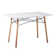 George Oliver Dreda Solid Wood Base Dining Table | Wayfair
