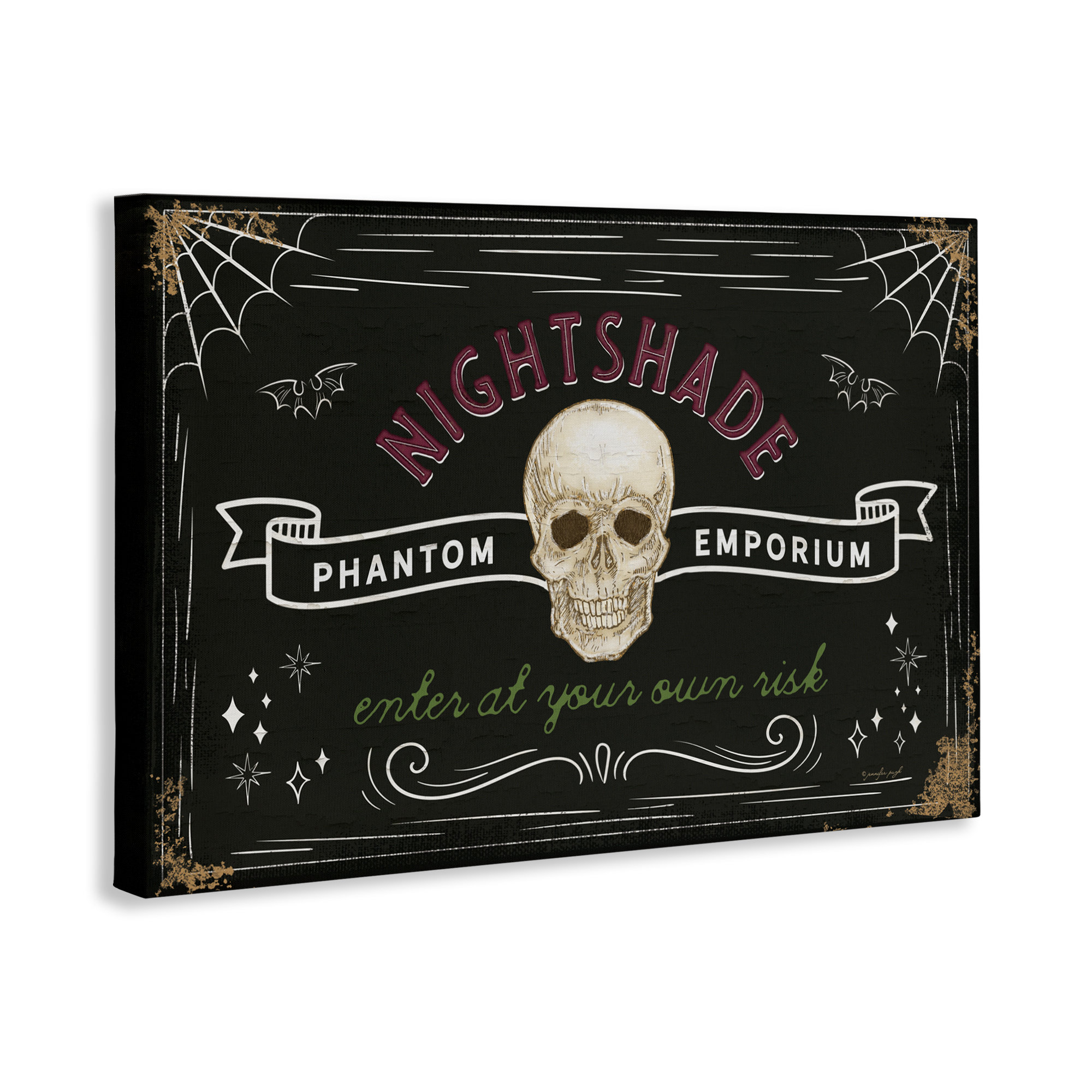 Ophelia & Co. Nightshade Emporium Sign Canvas Wall Art, design by ...