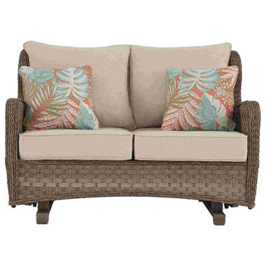 South Sea Rattan 58'' Outdoor Loveseat | Wayfair