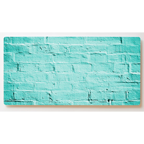 Ebern Designs Backlight Motif Wall Picture House Turquoise Magnetic ...