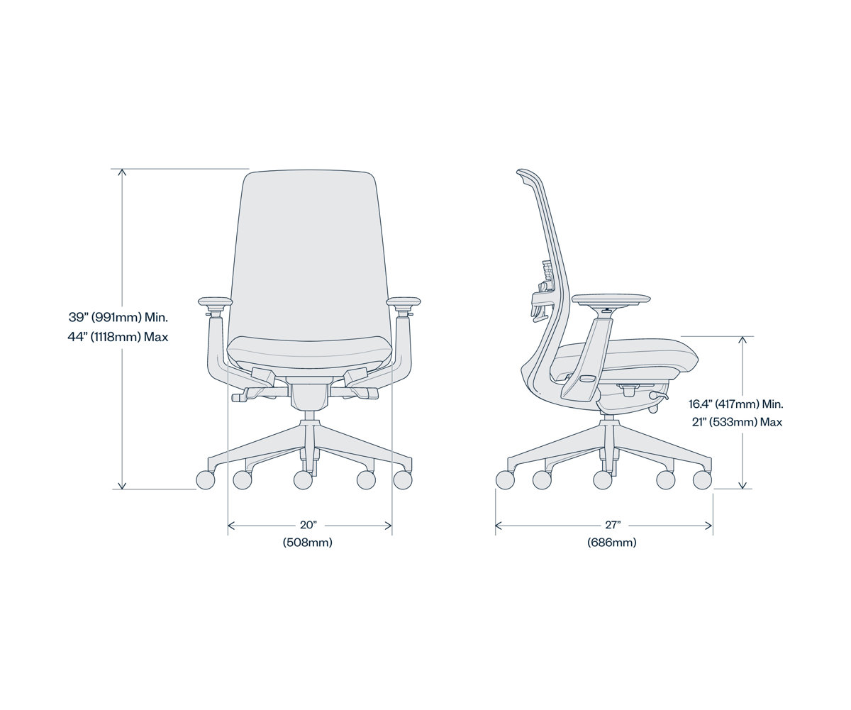 Haworth Soji Mesh Ergonomic Task Chair & Reviews | Perigold