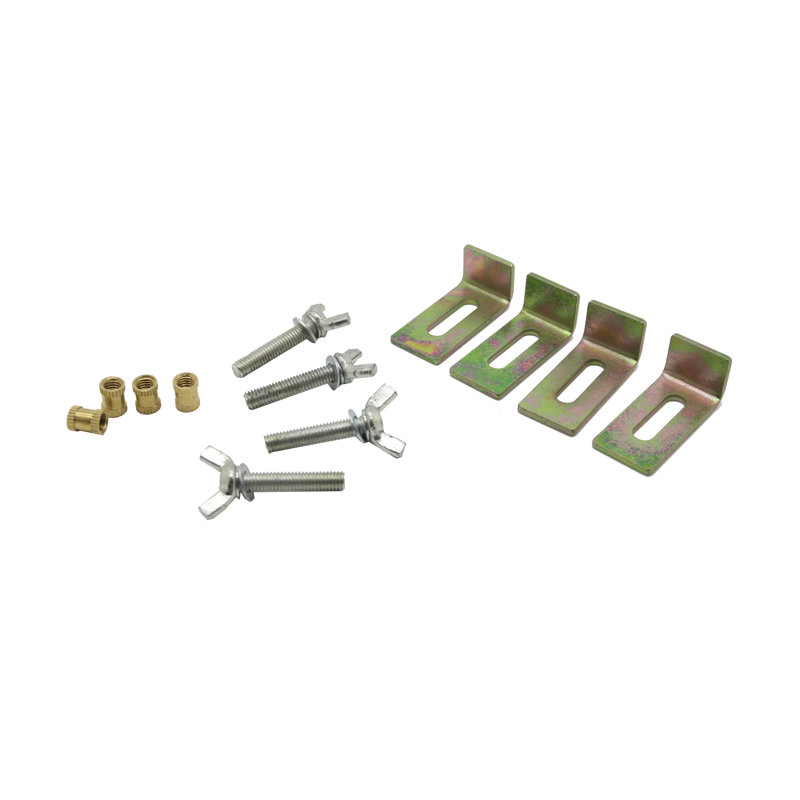 FixtureDisplays Set of 4 Undermount Sink Clips Undermount Sink Brackets ...