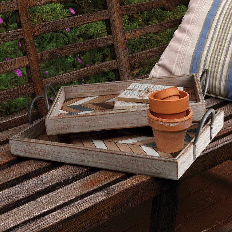 Elements Tray - Set of 2 - Wayfair Canada