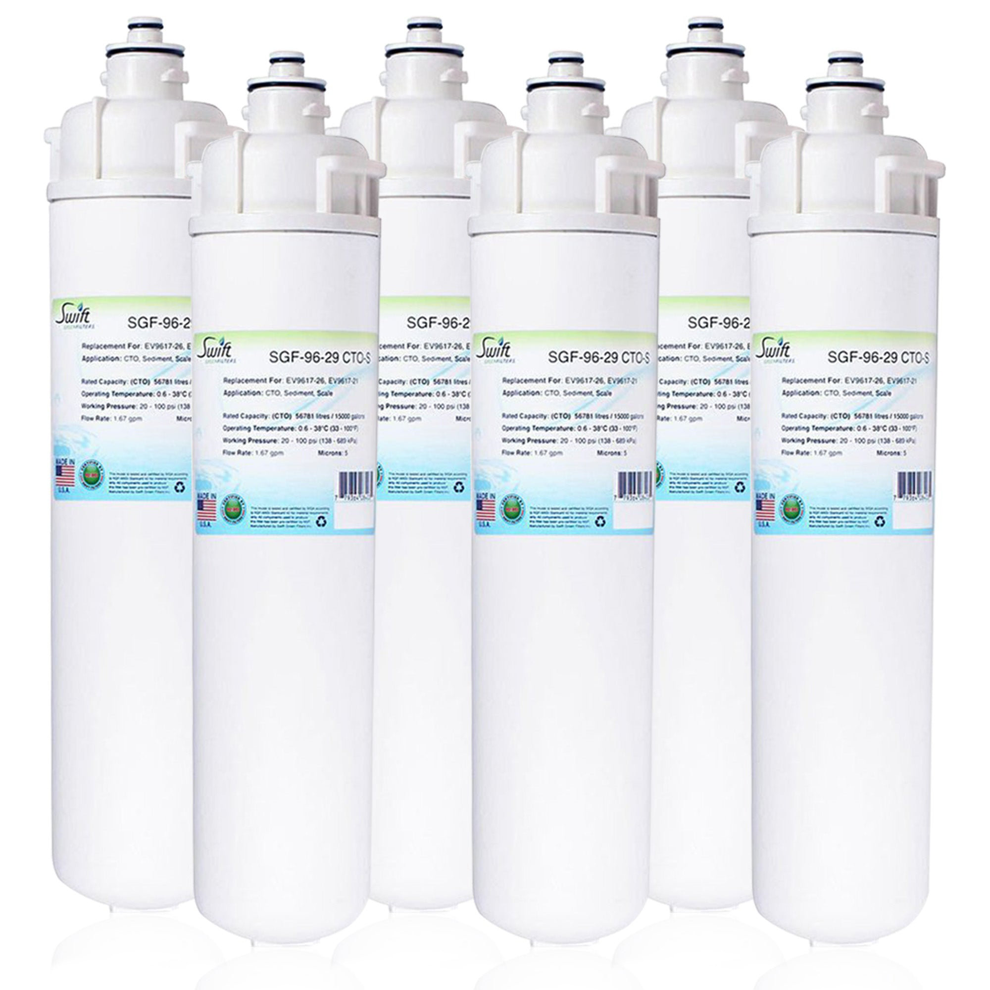 Swift Green Filters SGF-96-29 CTO-S Compatible Commercial Water Filter ...