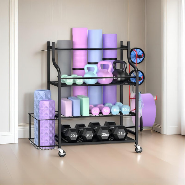 Hokku Designs Yoga Mat Storage Racks,Home Gym Storage Rack For ...