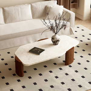 Trentastic Trails Natural lime stone cave stone coffee table | Wayfair