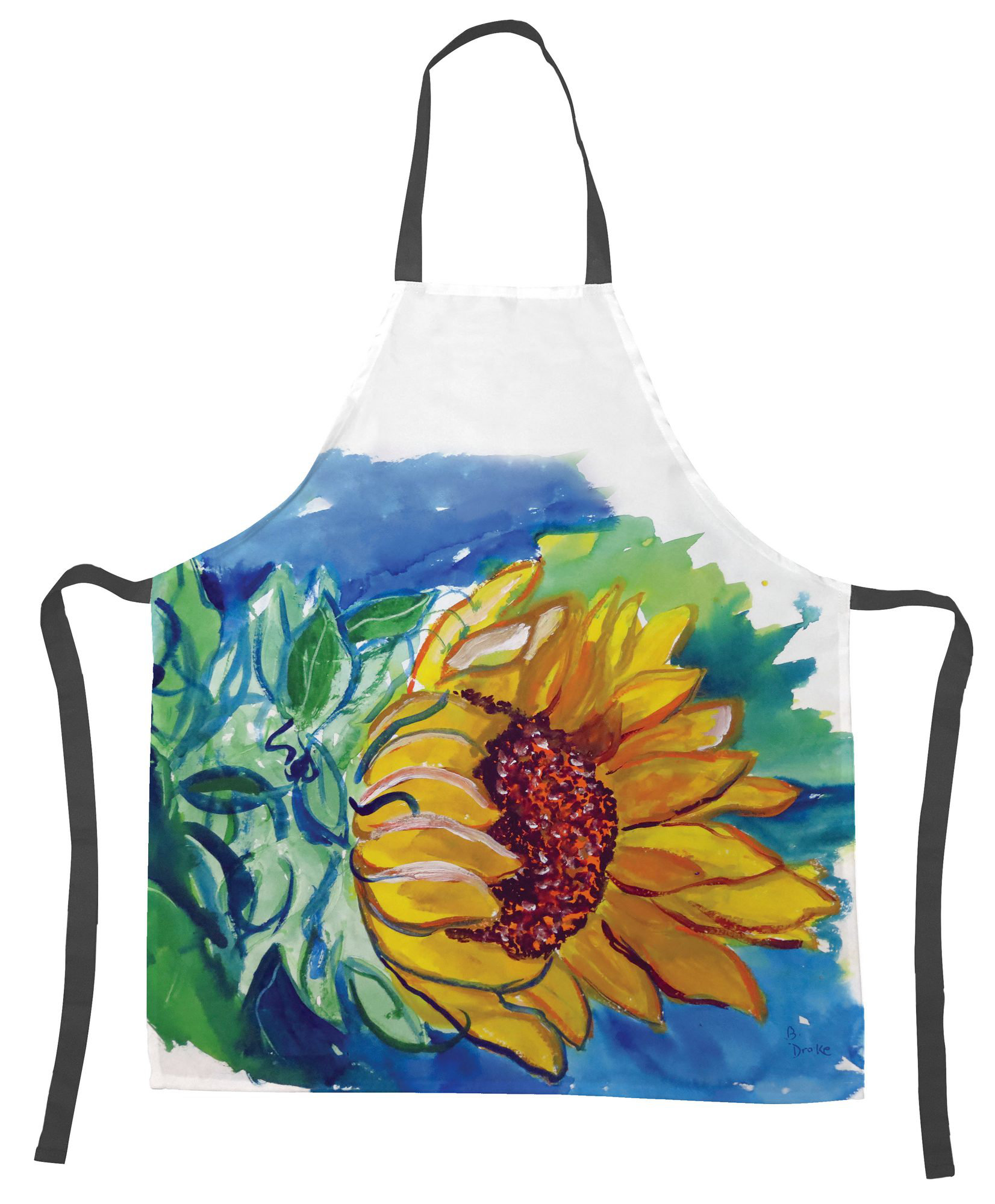 Bay Isle Home™ Windy Sunflower Apron | Wayfair