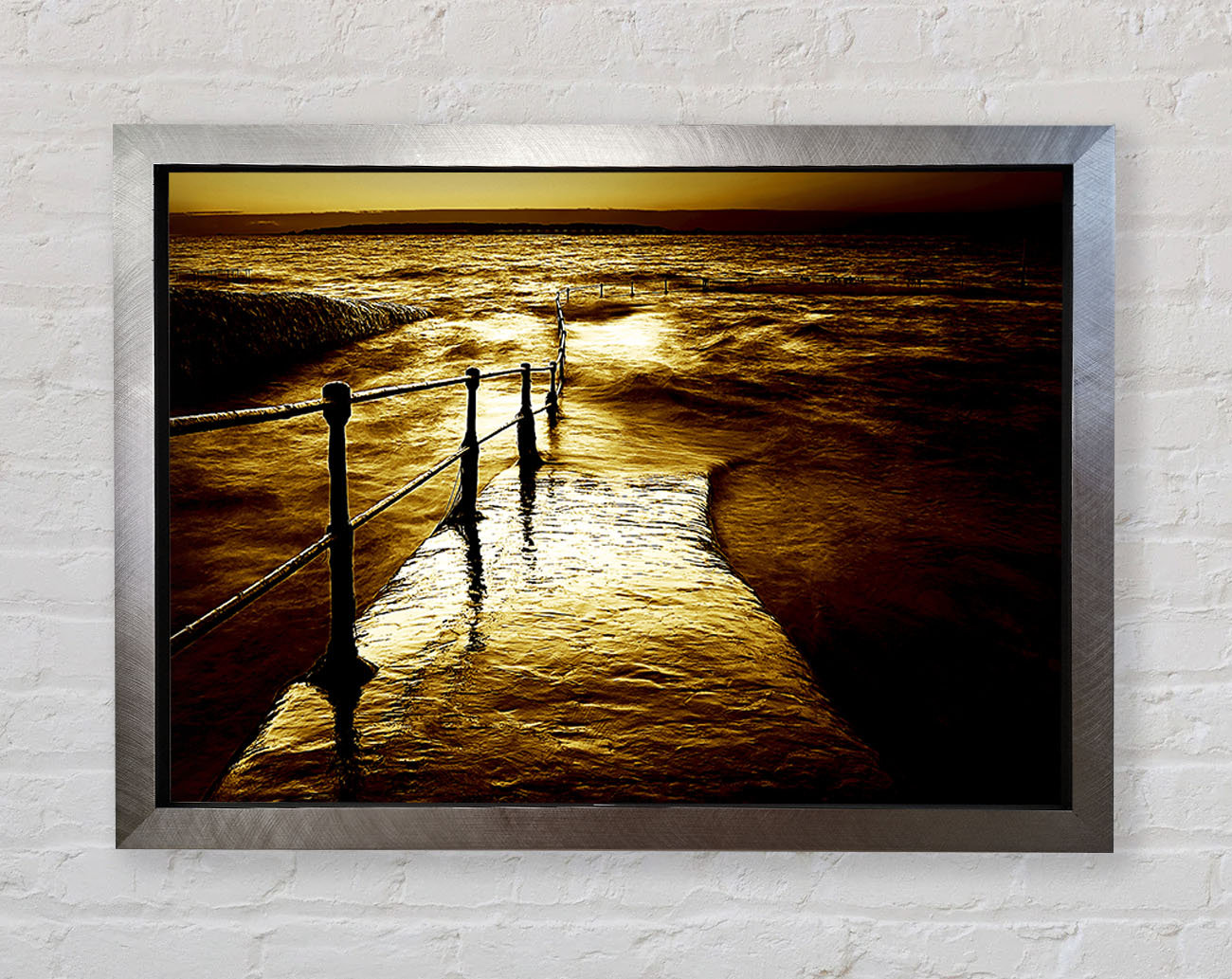 Bright Star Stunning Ocean Walkway - Print | Wayfair.co.uk