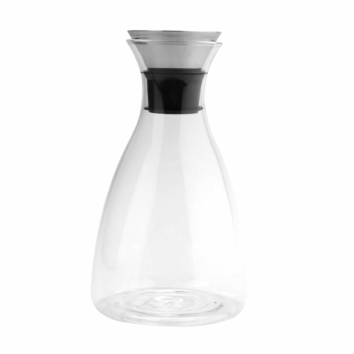 G.E.T. GL-CRF-42 Easy Pour Glass Carafe Pitcher with Drip-Free Lid ...