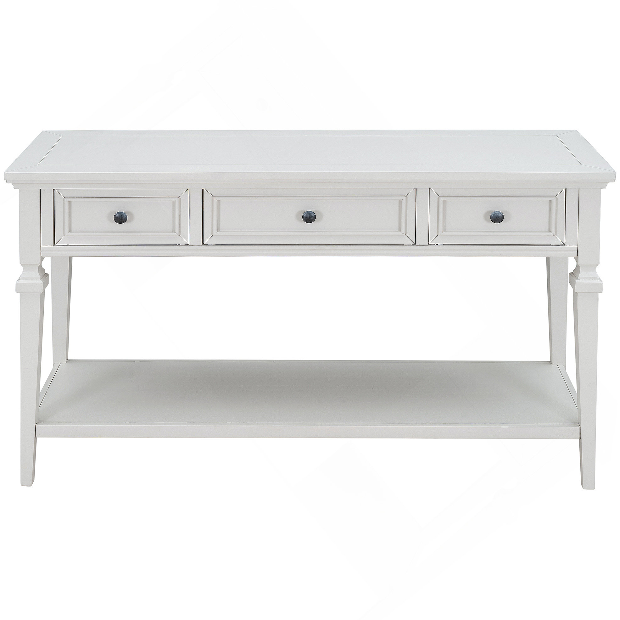 Red Barrel Studio® Classic Retro Style Console Table with Three Top ...