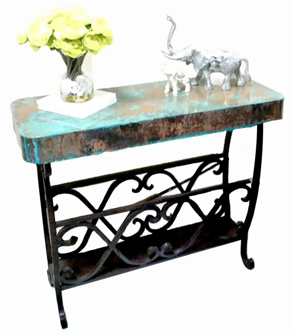 Bloomsbury Market Contemporary Modern Oxidized Hand Hammered Copper ...