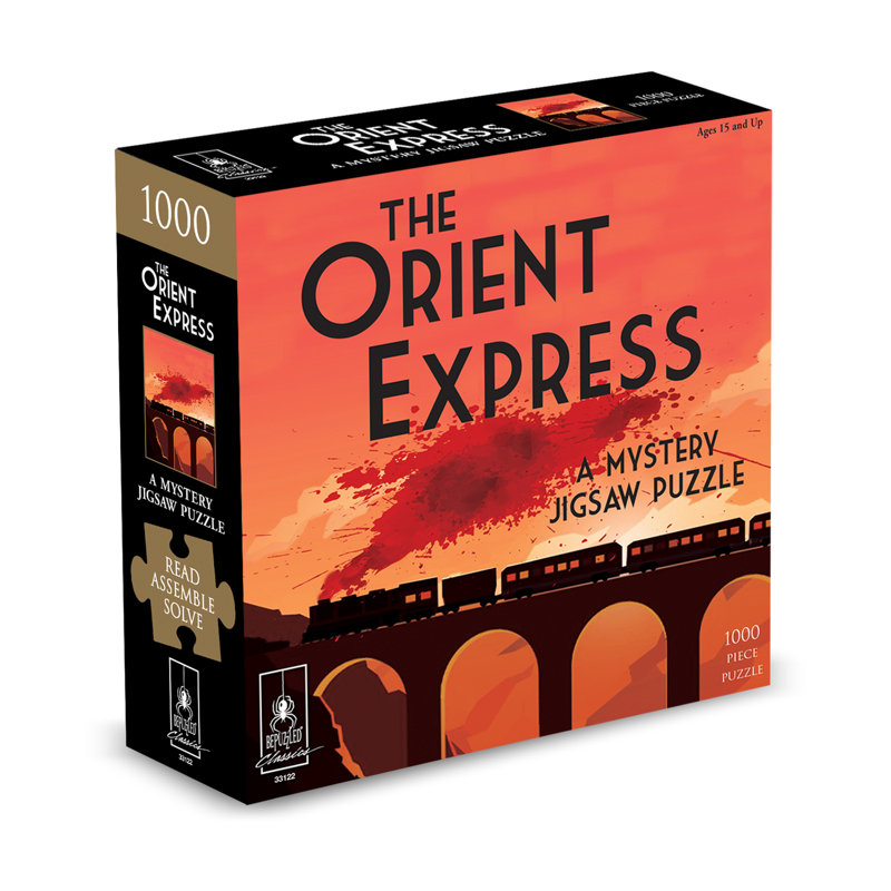 BePuzzled The Orient Express Classic Mystery Jigsaw Puzzle | Wayfair