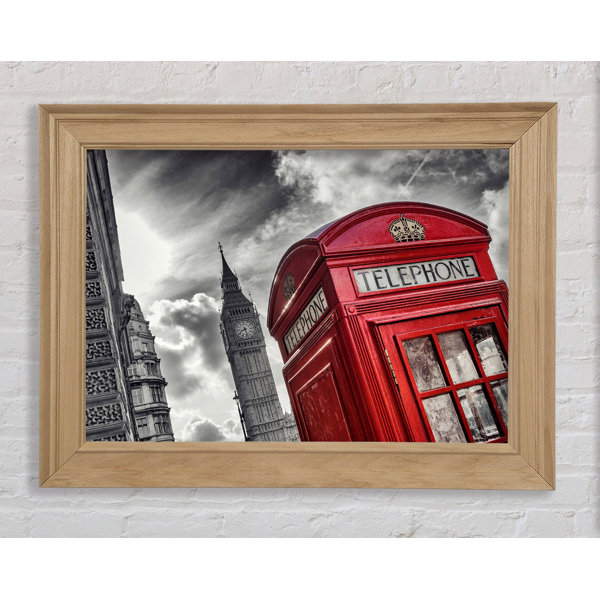Bright Star Iconic Big Ben Phone - Single Picture Frame Art Prints ...