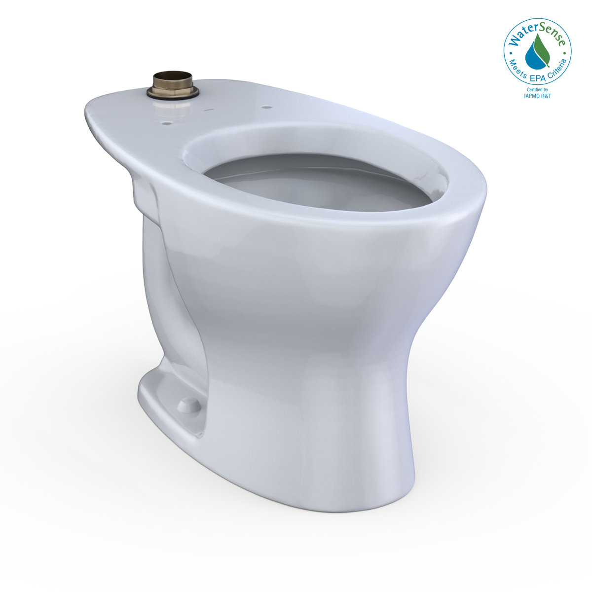 TOTO Tornado Flush Commercial Flushometer Floor-Mounted Toilet ...