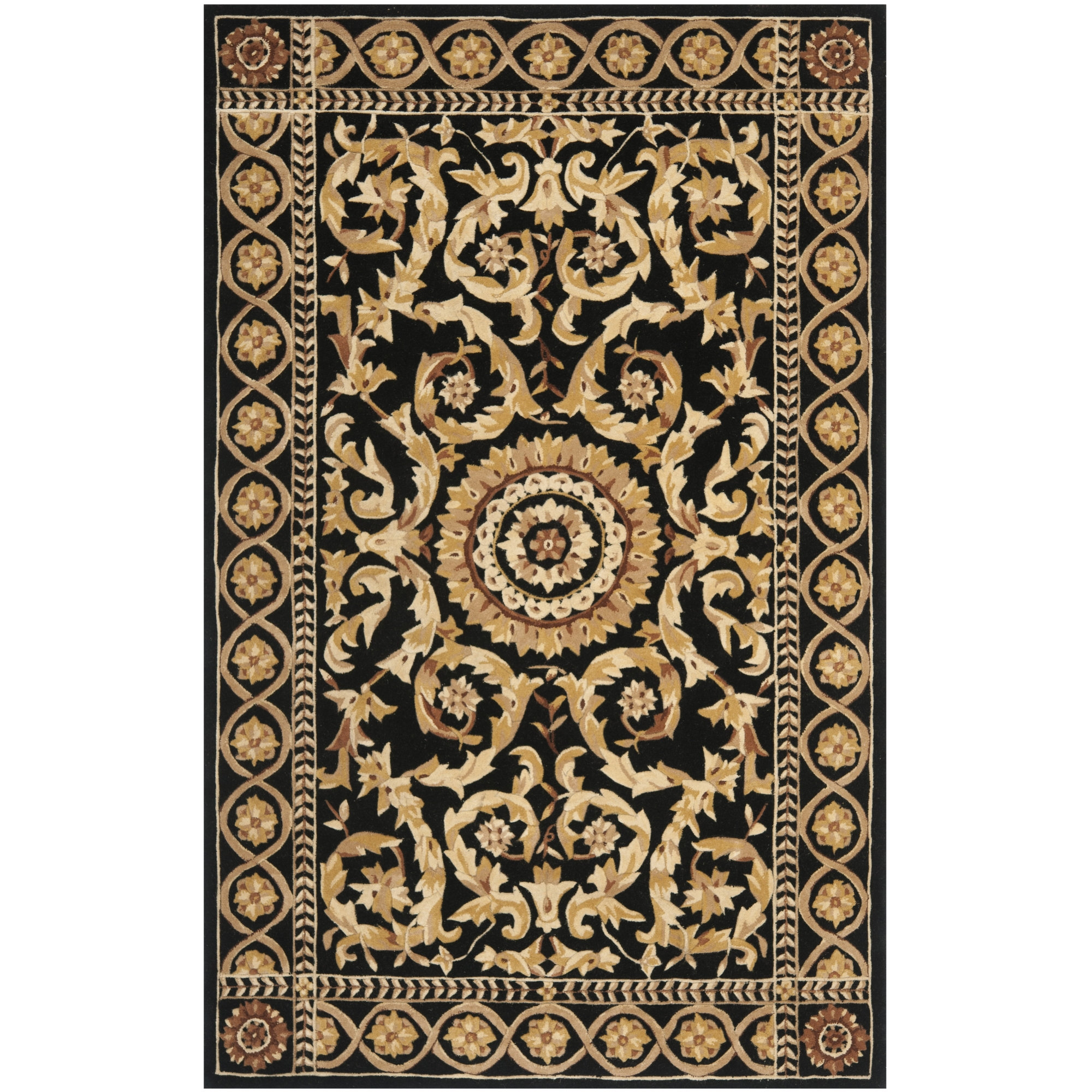 Astoria Grand Lenora Naples Hand Tufted Wool Pile Oriental Rug | Wayfair