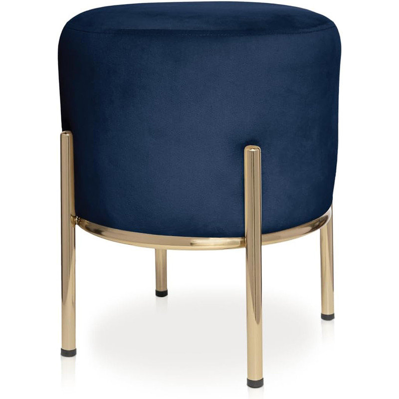 Mercer41 Upholstered Round Cushion Ottoman | Wayfair