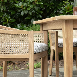Summer Classics Palma Patio Dining Side Chair with Cushion | Perigold