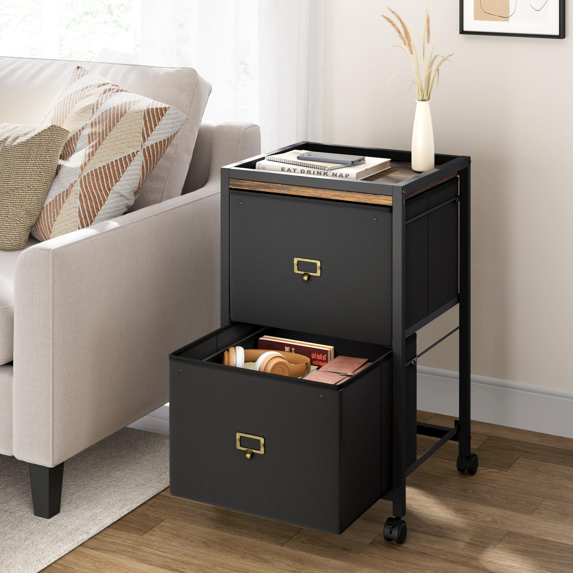 17 Stories Cambryn 15.7'' Wide 2 -Drawer File Cabinet & Reviews | Wayfair
