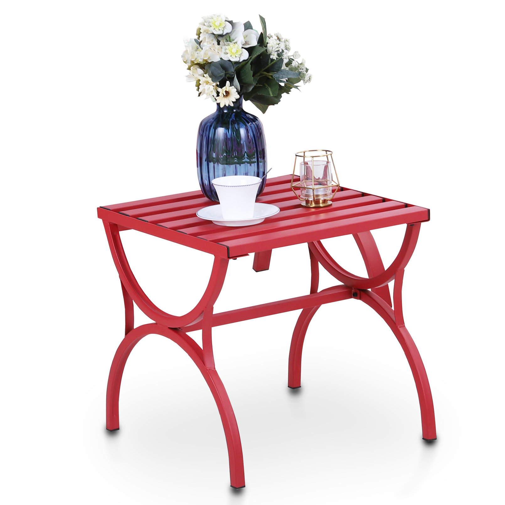 Alphamarts Metal Side Table | Wayfair