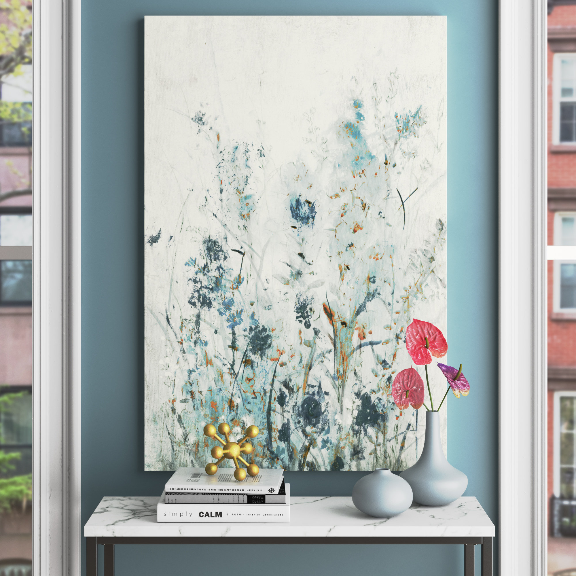 Mercury Row Blue Spring II by Timothy O' Toole - Painting Print ...