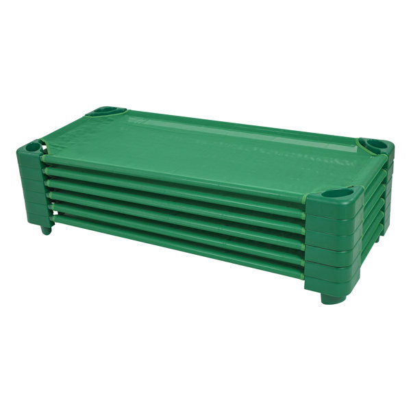 ECR4Kids Stackable Kiddie Cot, Standard Size, Classroom Furniture ...