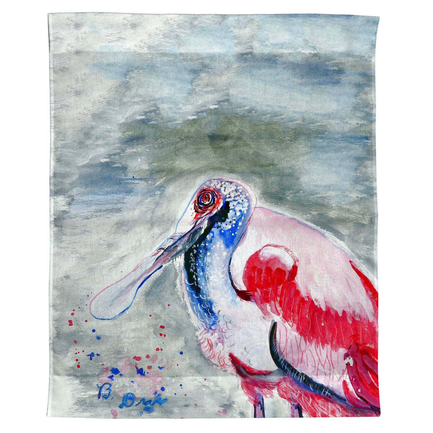 Highland Dunes Polyester Amelia Spoonbill Wall Hanging | Wayfair