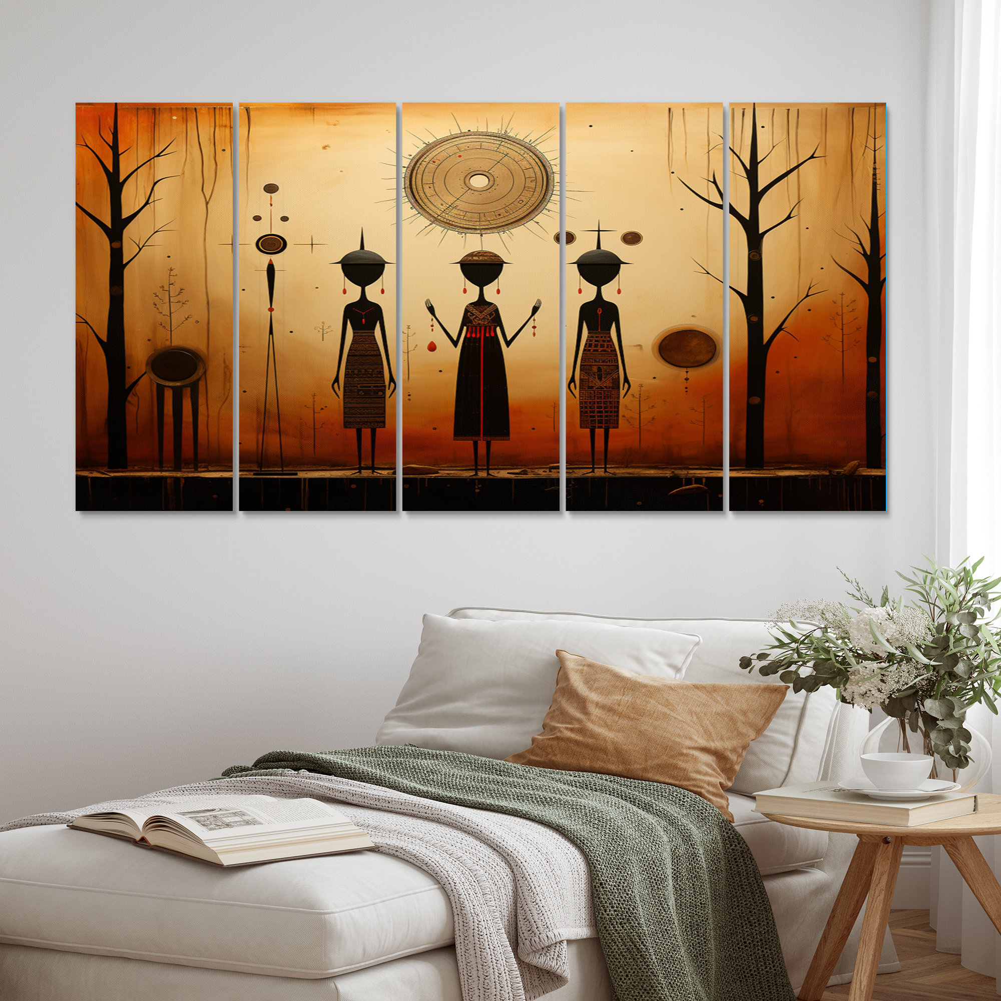 Design Art Folk Religion Folklore Reverence - Spiritual Metal Wall ...