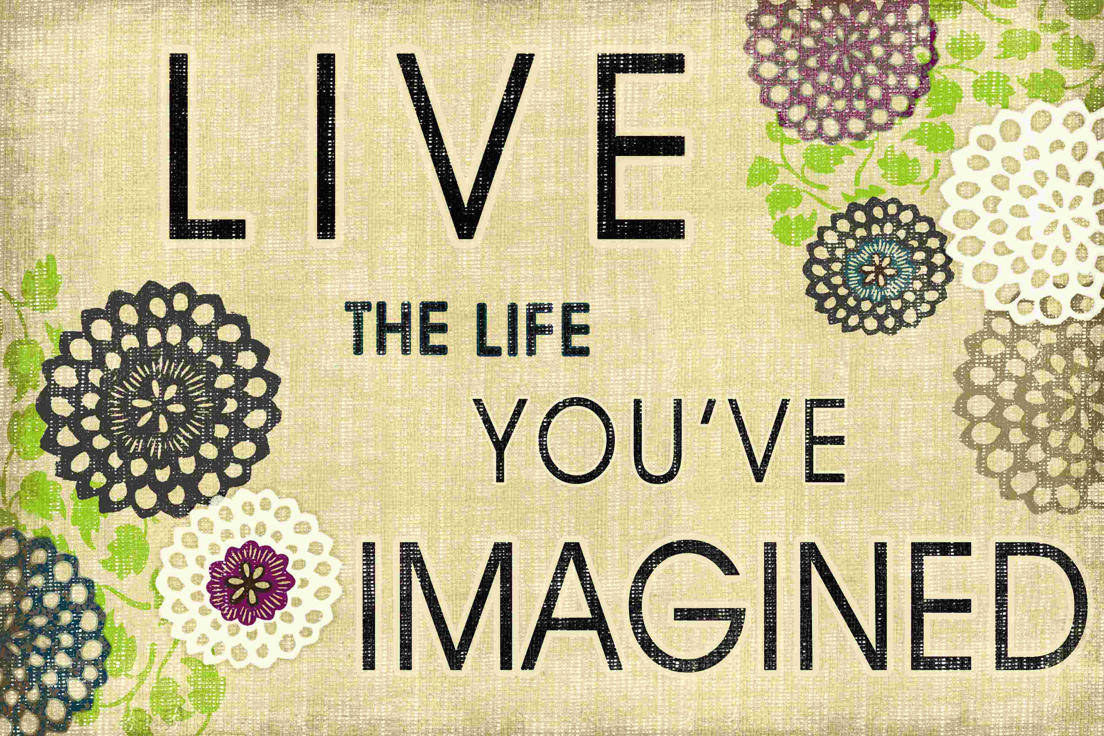Trinx Live the Life - Wrapped Canvas Graphic Art - Wayfair Canada