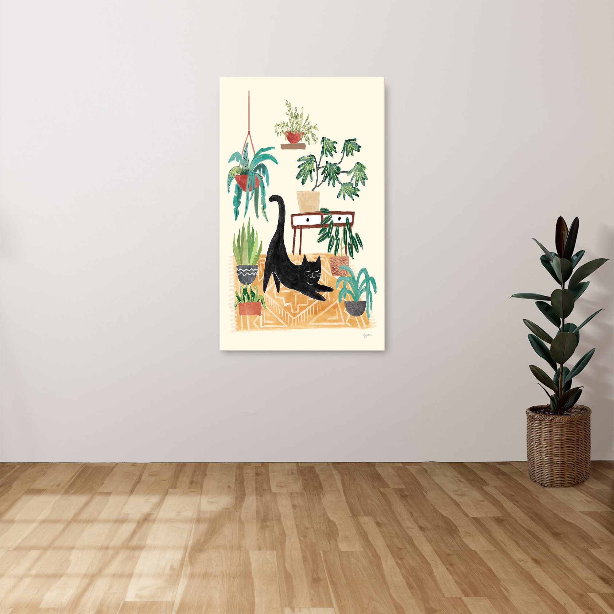 Red Barrel Studio® "Urban Jungle I" by Mary Urban Print on Canvas | Wayfair