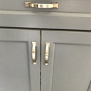 GlideRite Hardware Square Cabinet Hardware Handle 3” Center Arch Pull ...