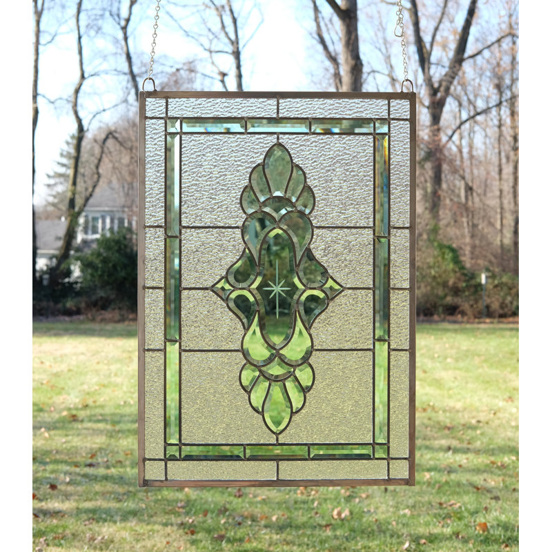 World Menagerie Stained Glass Window Panel & Reviews | Wayfair