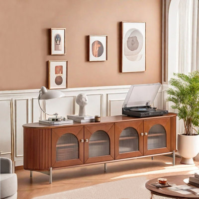 The Invincibles home French Retro Style Wood TV Stand | Wayfair