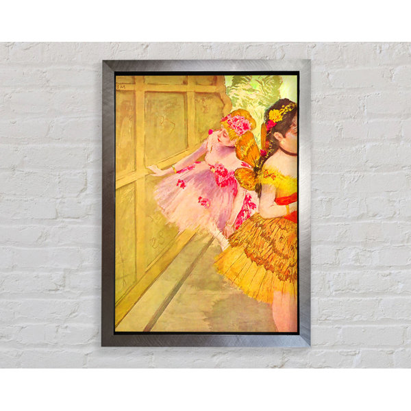 Bright Star Degas Dancers Behind A Backdrop - Single Picture Frame ...