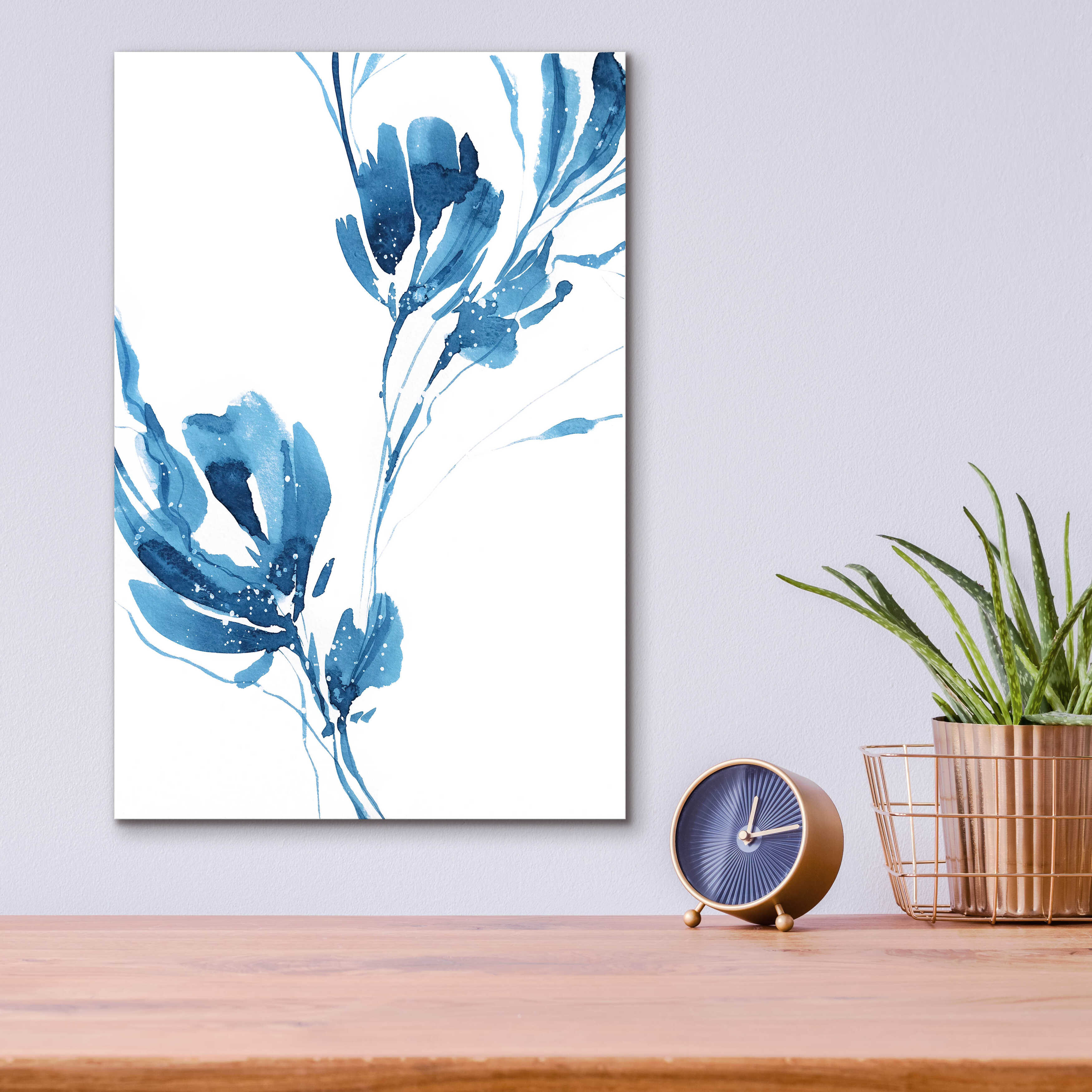 Red Barrel Studio ''Blue Move 1'' By Lesia Binkin Acrylic Glass Wall ...