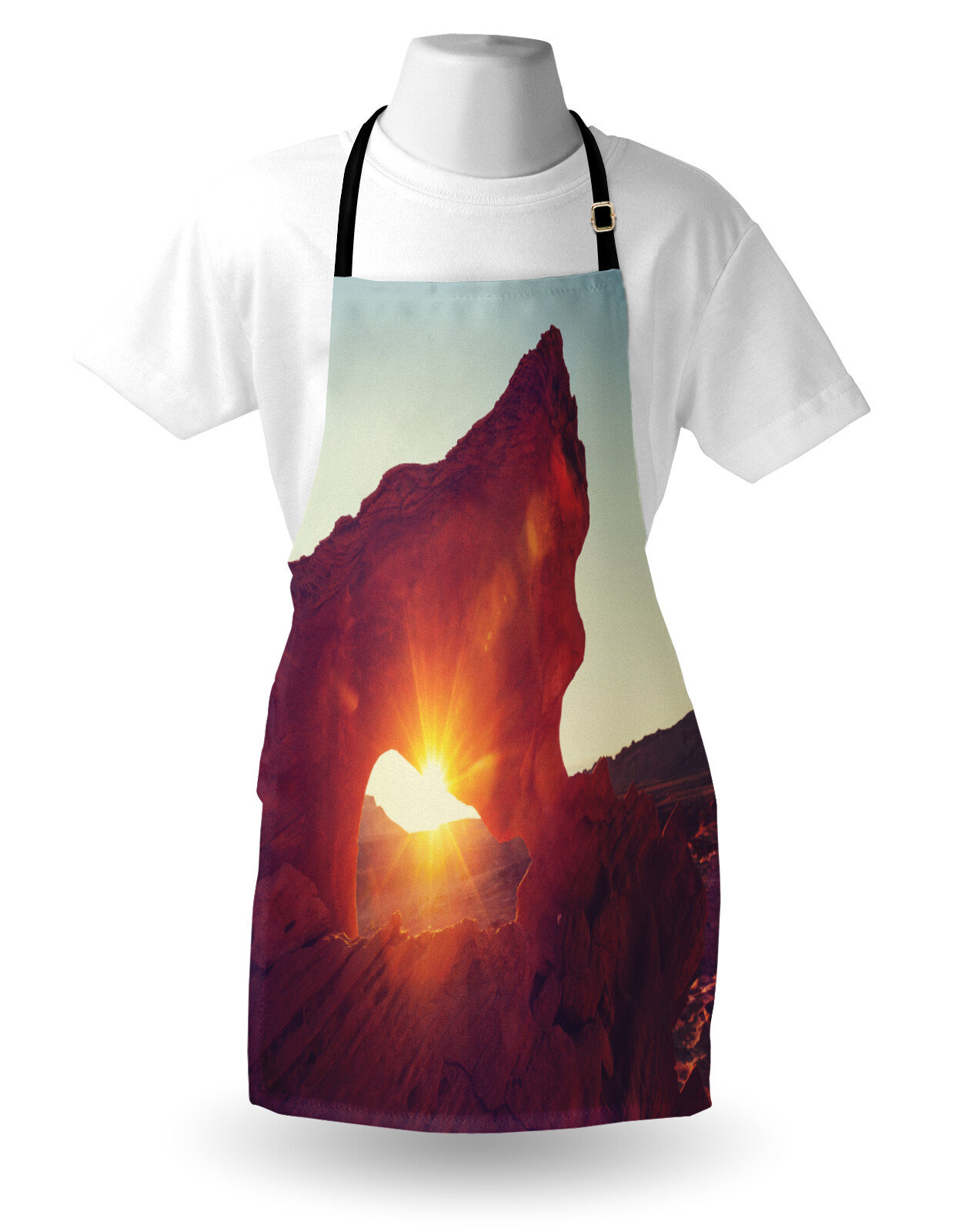 East Urban Home Nature Apron Unisex, Sunrise American Desert, Adult ...