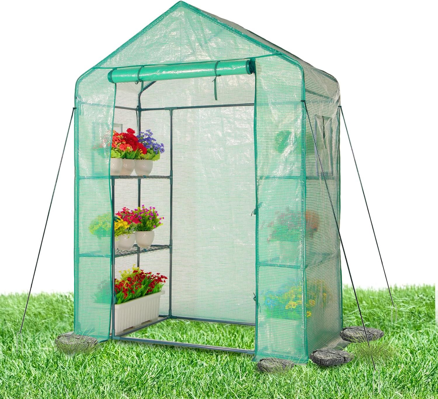Bme Mini walk-in greenhouse - 77x56x28 inch & Reviews | Wayfair