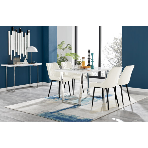 Bless international 4 - Person Dining Set & Reviews | Wayfair