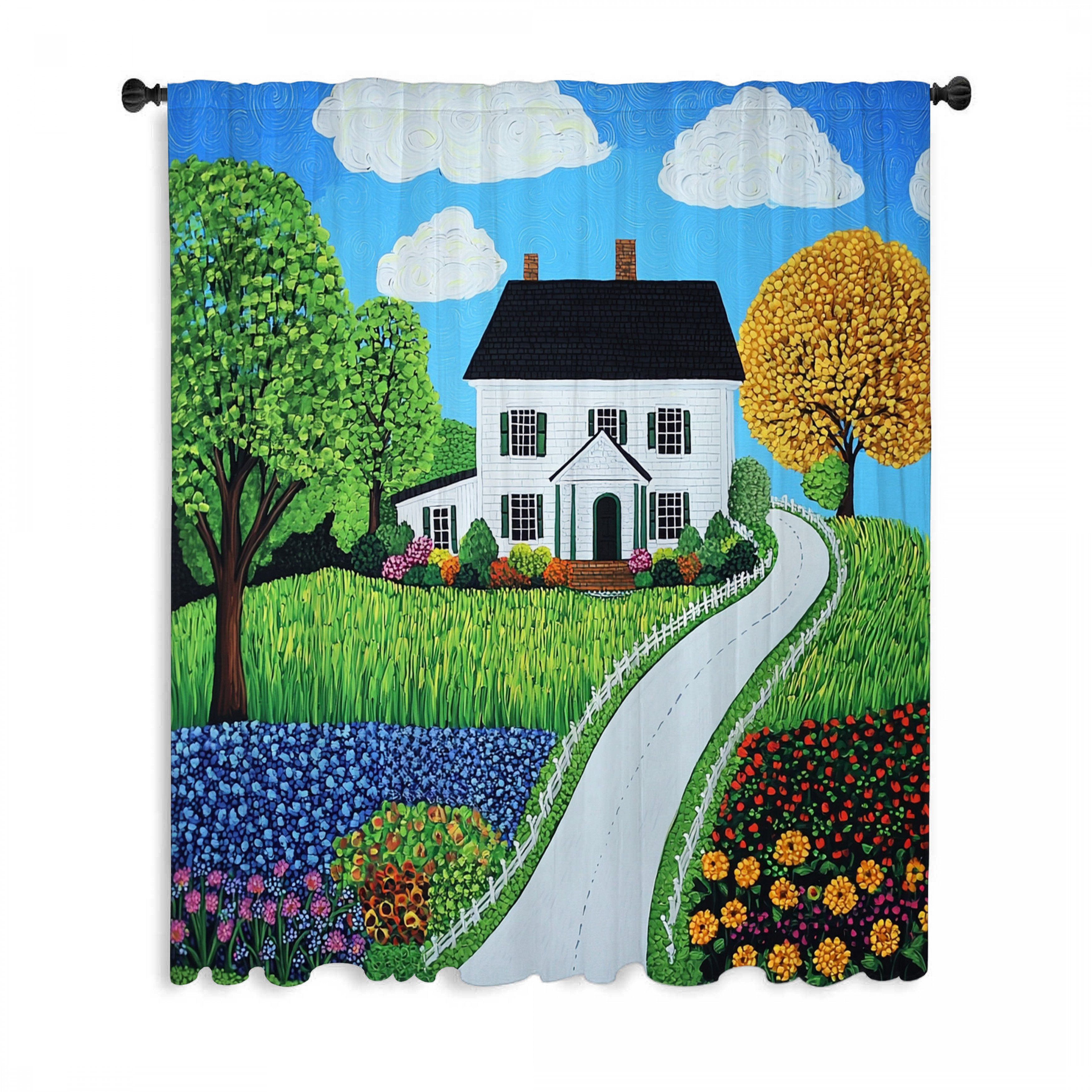 Dakota Fields House Window Curtains, Home Blockout & Sheer Curtains - 1 ...