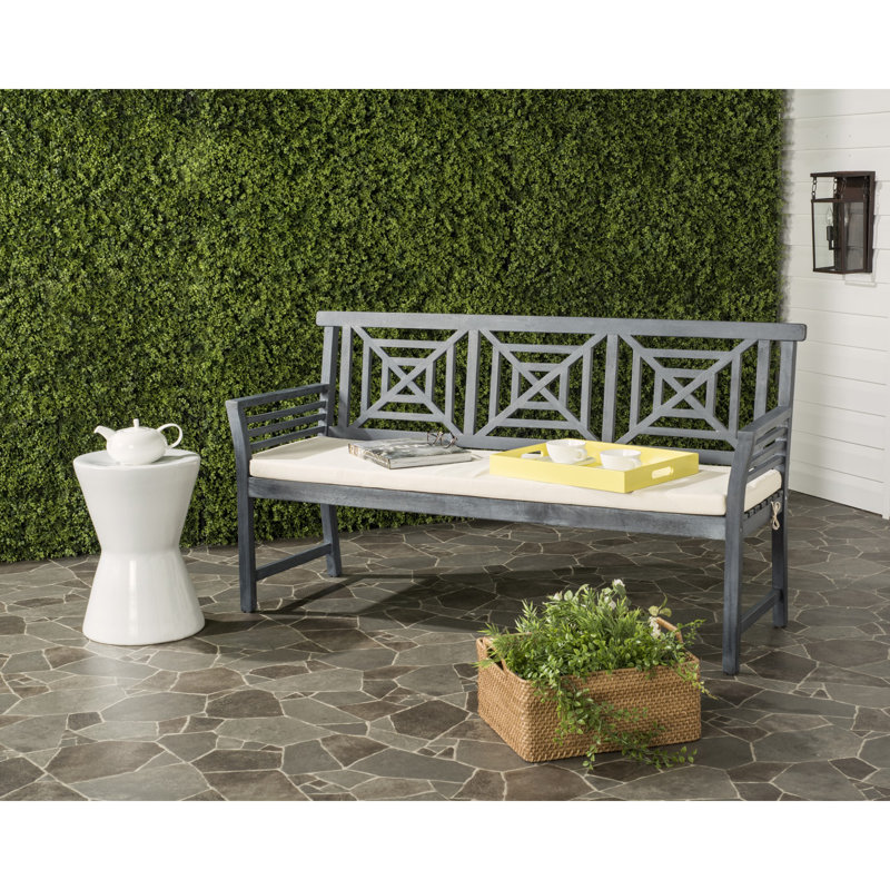 Darby Home Co Garrity Acacia Outdoor Bench & Reviews | Wayfair