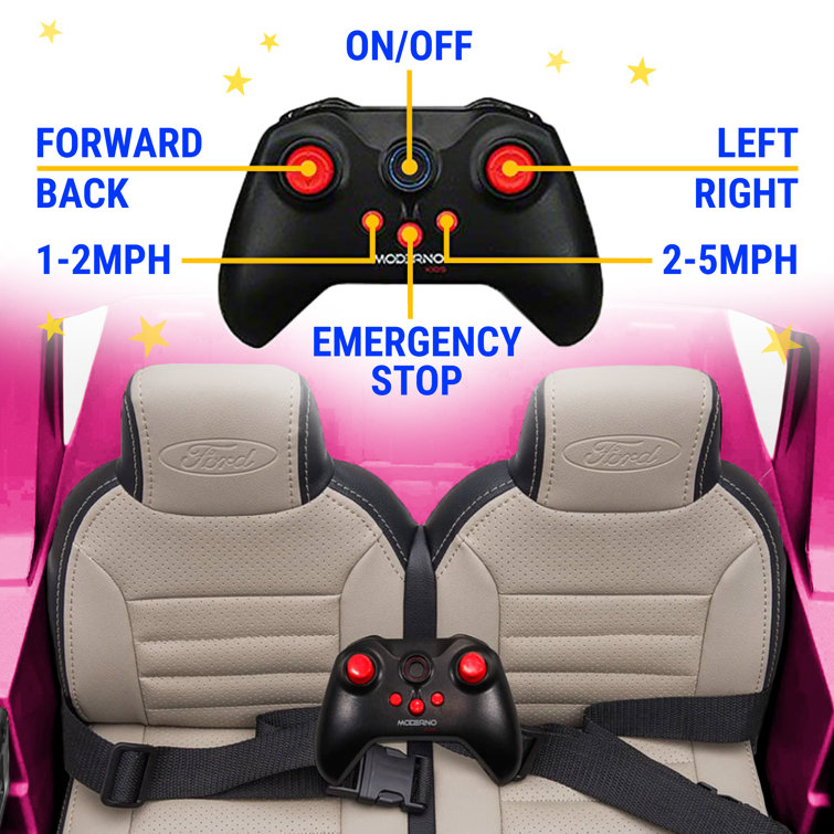 Moderno Kids Ford F450 Moderno Kids 24 Volt 2 Seater All-Terrain ...