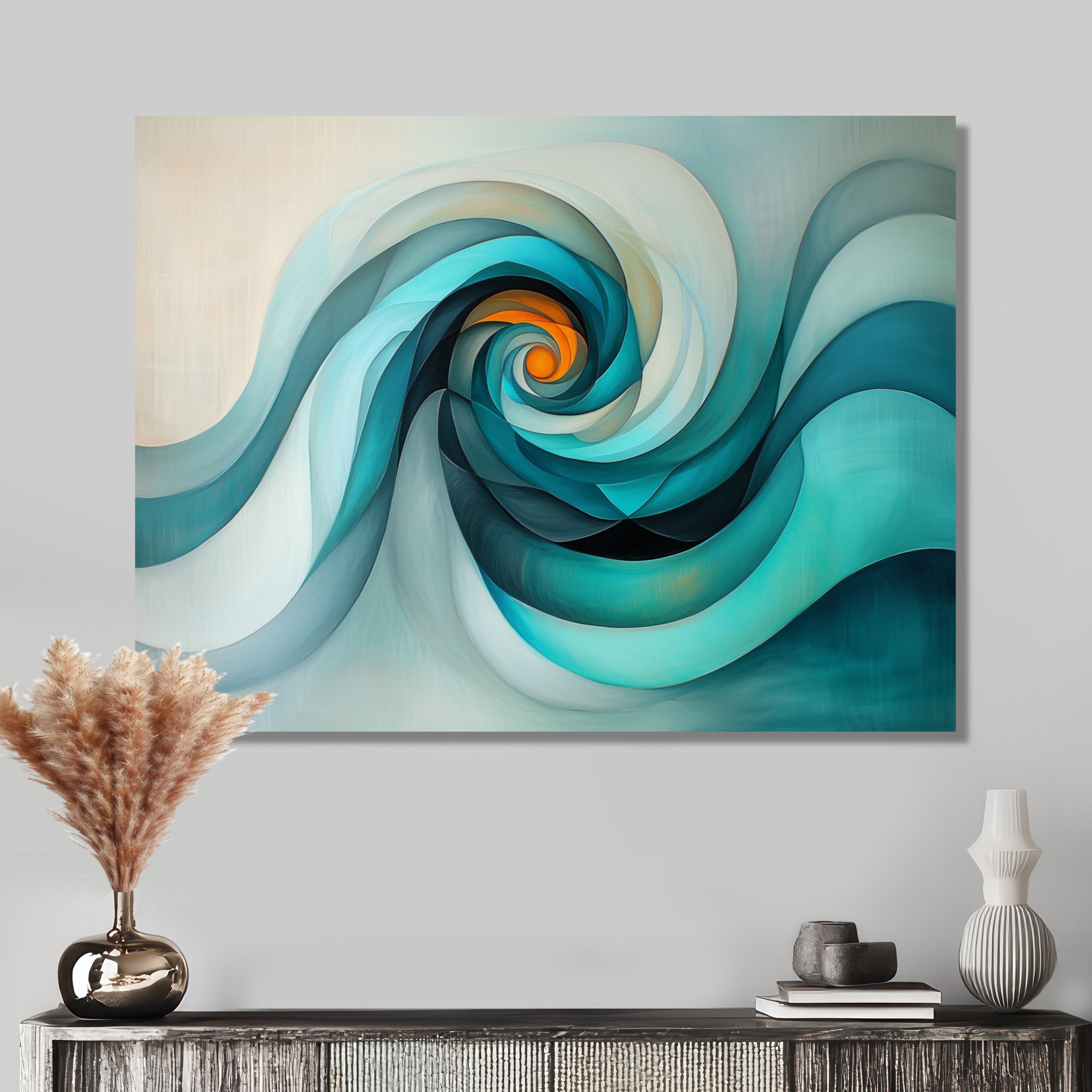Wrought Studio™ Aramingo - Abstract Still Lifes Metal Wall Art ...