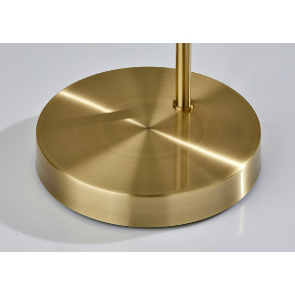 Mercer41 Lucyana 60'' Gold Task/Reading Floor Lamp | Wayfair