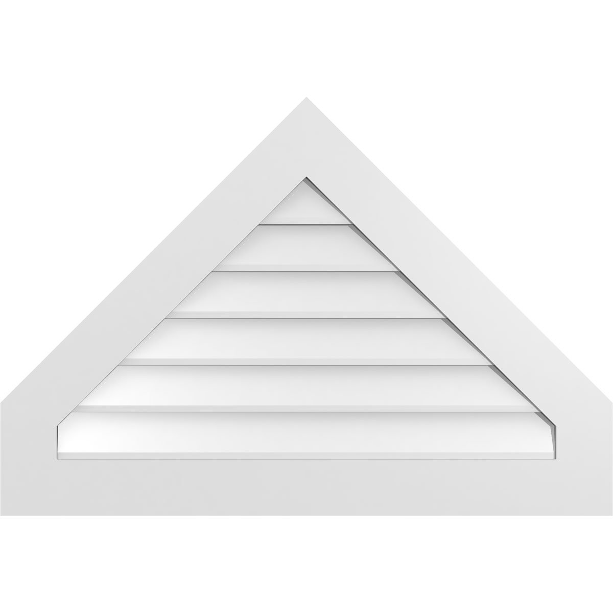 Ekena Millwork Peaked Surface Mount Signature Urethane Non-Functional ...