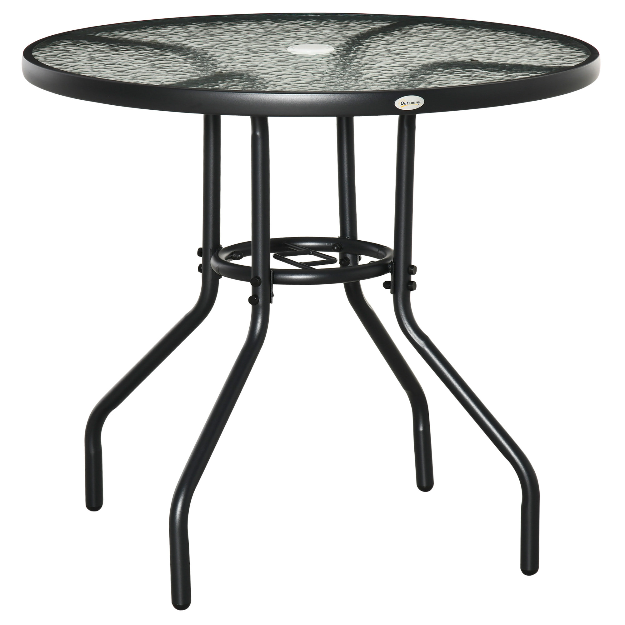 Winston Porter Rosalyne Round 31.5'' Outdoor Dining Table | Wayfair