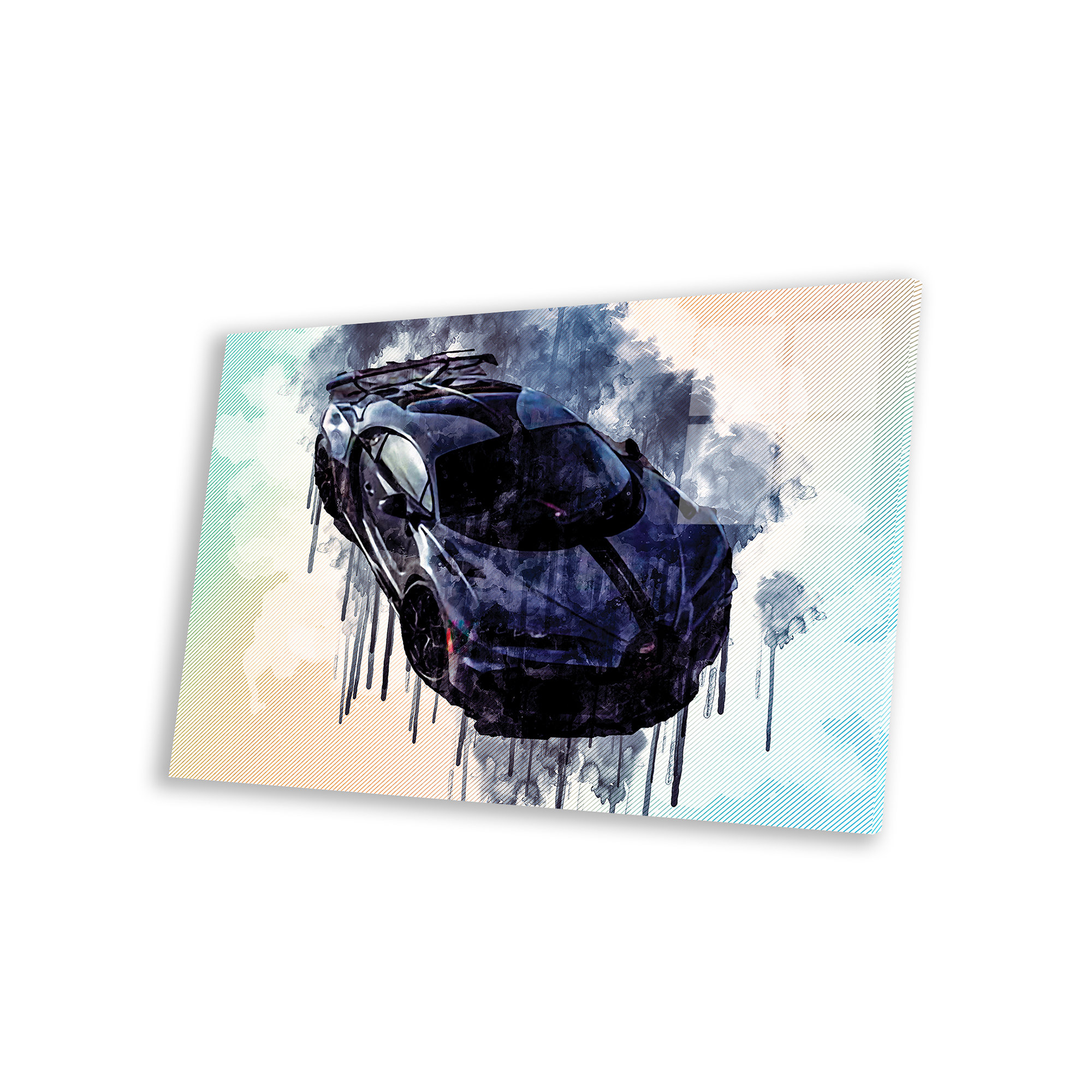 Williston Forge Bugatti Chiron Pur Sport 2021 Hypercar Front View Print ...